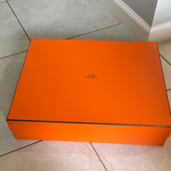 Hermes | Other | Herms Signature Orange Gift Box | Poshmark